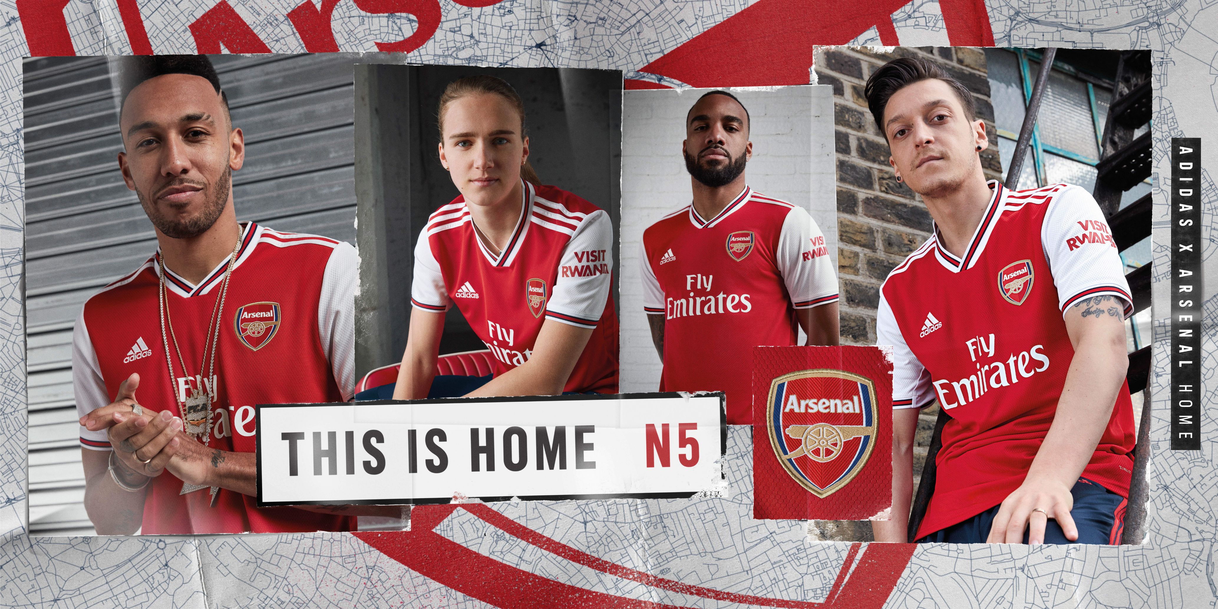 adidas Welcomes Arsenal With A New Kit For The 19/20 Premier League ...